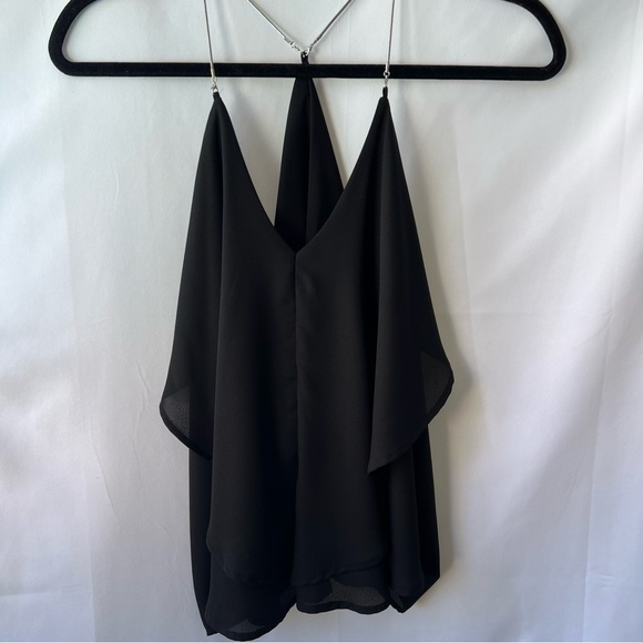 VENUS | Tops | Venus Black Asymmetrical Backless Camisole | Poshmark